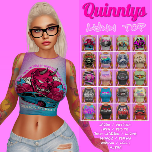 Second Life Marketplace Lynn Top